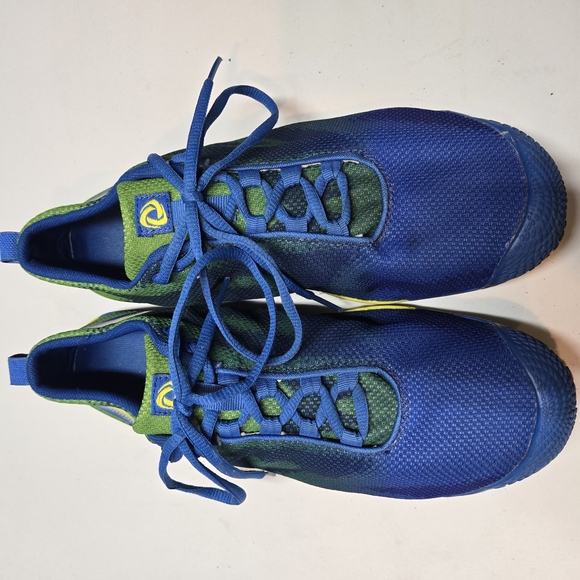 Tesla | Shoes | Tesla Blue And Green Athletic Shoes Lightweight Mesh ...